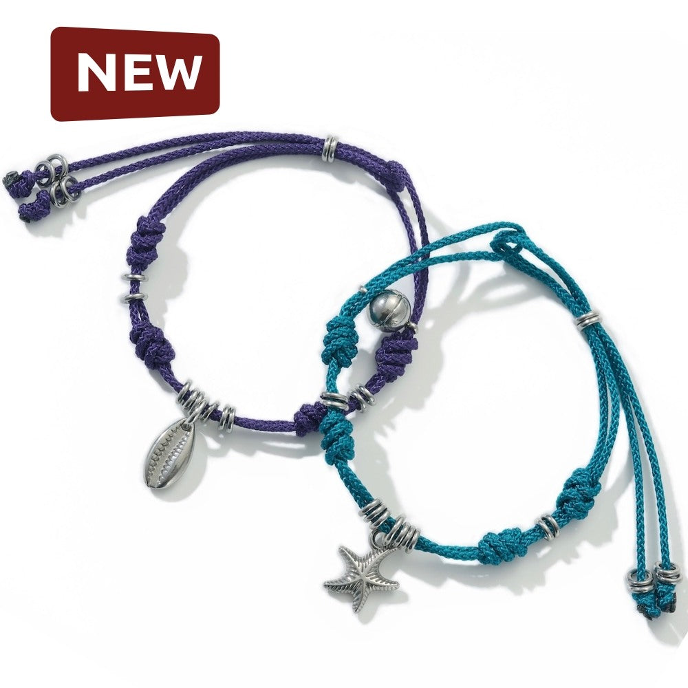 Magnetic Star & Shell Bracelets – Magnetic Couples Bracelets
